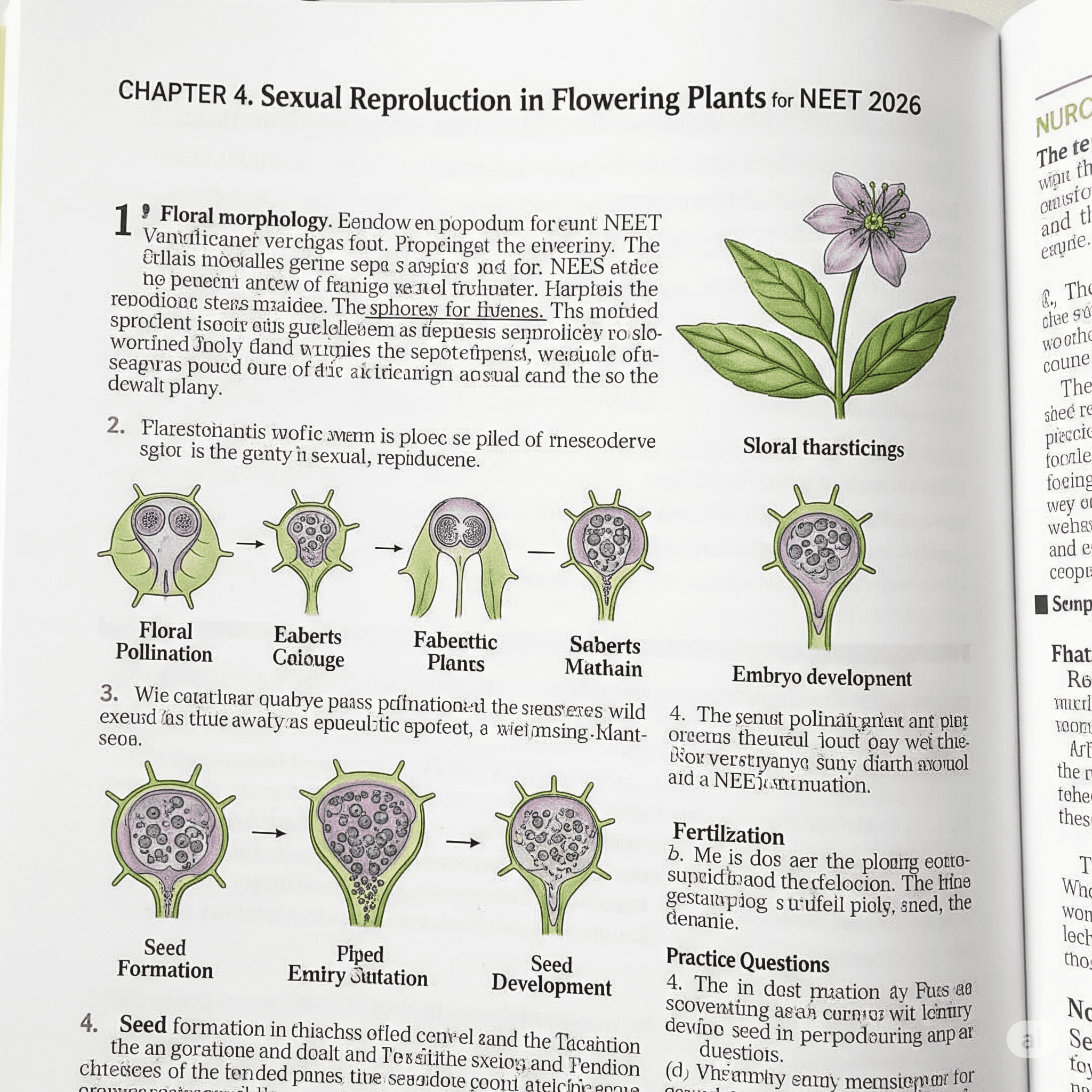 Unit 1 to 6 – Class 12 Bio–Botany | NCERT NEET 2026 – MCQs, True or ...